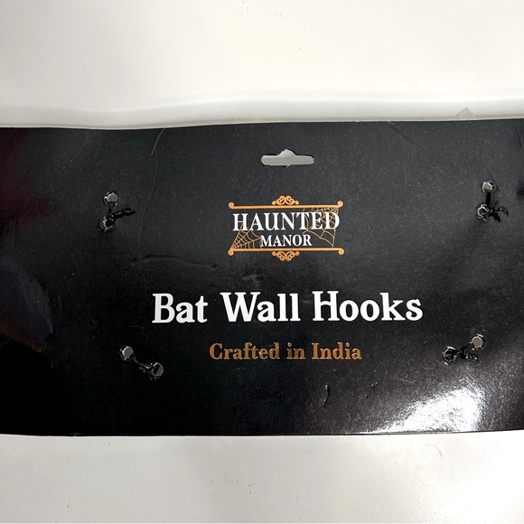 Haunted Manor | Holiday | New Halloween Haunted Manor Metal Black Bat ...